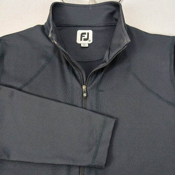 FootJoy | Shirts | Footjoy Fj Mens Medium Nylon Stretch Full Zip ...